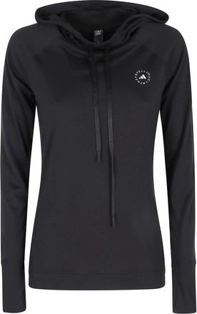 adidas by Stella McCartney Femme, Sweatshirts et sweats &agrave; capuche, Noir, Taille: 40 FR STD HD TEE