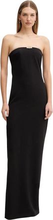 Elisabetta Franchi Damen, Kleider, Schwarzk, XLGr&ouml;&szlig;e
