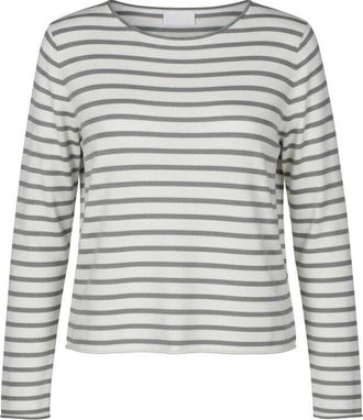 Allude Damen Pullover mit Seide und Kaschmir