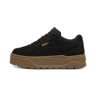 Puma Sneakers Karmen II Idol Suede Femme, Chaussures, Noir, 35.5