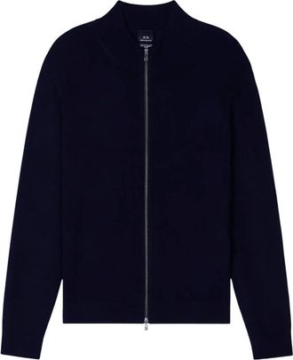 A|X Armani Exchange Homme, Sweatshirts et sweats &agrave; capuche, Bleu, Taille: L Armani Exchange Sweaters Blu