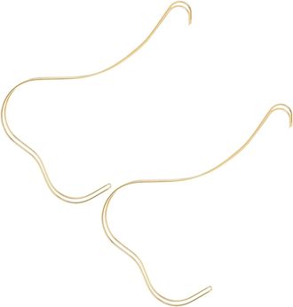 BESPORTBLE 2 St&uuml;ck Edelstahl Damenschuh Display St&auml;nder Schuhhalter f&uuml;r Sandalen Schuhregal Platzsparend Langlebig f&uuml;r Shop und Zuhause