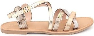 Les Tropeziennes LES TROPEZIENNES PAR M. BELARBI Femme HAPAXGUM Chaussures Ville Sandale, Or-Multi, 40