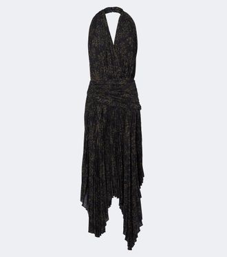 Proenza Schouler Robe midi Paulina en georgette &agrave; fleurs