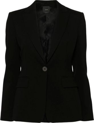 Pinko Pinko, Femme, Vestes, Noir, Taille: 44 FR Signum Blazer