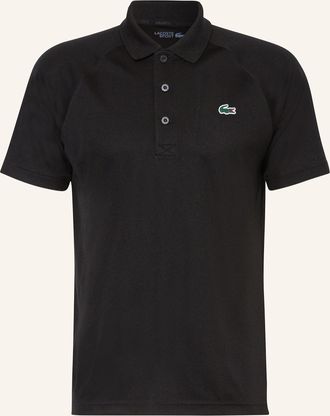 Lacoste Funktions-Poloshirt schwarz