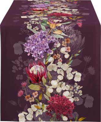Apelt Tischläufer Season Violett-bunt Größe 48x140 cm