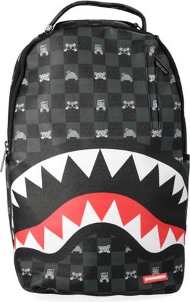 Sprayground Sprayground, unisex, Sacs, Noir, Taille: ONE Size Gray Peeking Character Chech Dlxsv Backpack