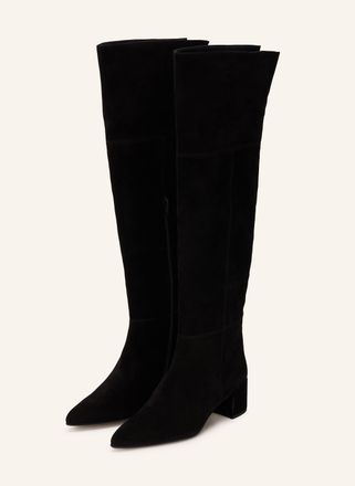 H&ouml;gl Overknee-Stiefel schwarz