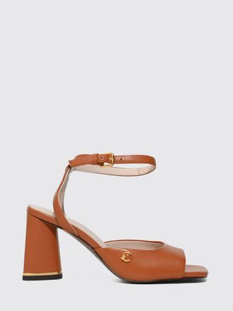 Coccinelle Sandales &agrave; Talons Femme couleur Corail