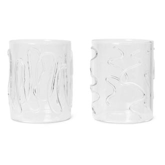 Ferm Living Verres Doodle - Set de 2 Ferm Living