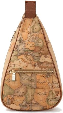 Alviero Martini 1A Classe Femme, Sacs, Brun, Taille: ONE Size Sac &agrave; Dos Marron au Style Unique