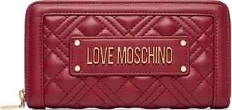 Love Moschino Geldb&ouml;rse LOVE MOSCHINO JC5600PP1PLA0552 Dunkelrot