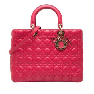 Dior Pre-owned Lady Dior - Femme - Pre-owned - Rose - Taille: ONE Size