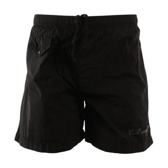 C.P. Company Logo-Print Badeshorts - - Swimwear - Herren - Schwarzk - S