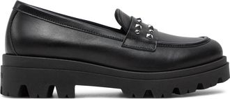 Twin-Set Slipper TWINSET Mocassino 242GCJ024 Schwarz