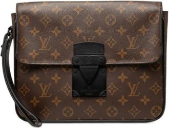 Louis Vuitton Pre-owned Monogram Clutch - Femme - Pre-owned - Brun - Taille: ONE Size