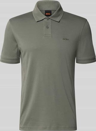 Boss Orange by Hugo Boss Regular Fit Poloshirt aus reiner Baumwolle Modell INTERLOCK