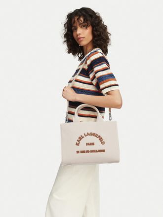 Karl Lagerfeld Handtasche KARL LAGERFELD B2W50010 Hellbeige