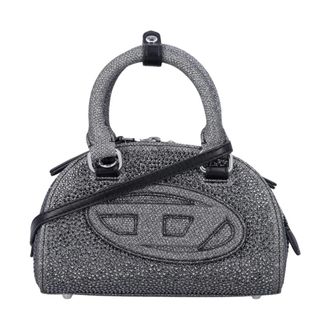 Diesel 1DR Dome Crossbody - Femme - Sacs - Gris - Taille: ONE Size