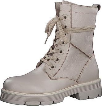 Marco Tozzi Femme 2-25286-41 Bottes à Lacets, crème, 42 EU