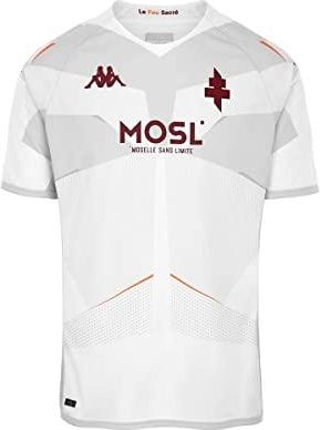 Kappa Maillot Komba Extérieur FC Metz Officiel Football - Blanc - S