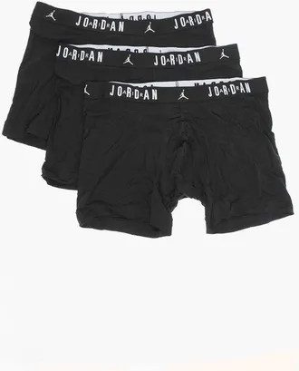 Nike AIR JORDAN Set 3 Pairs of Stretch Cotton Boxer with Logoed E size Xl