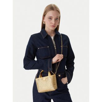 Guess Handtasche Guess Tasmin Mini HWRG99 31750 Goldfarben