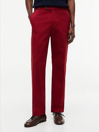 Tommy Hilfiger Pantalon Smart Casual coupe standard d&eacute;lav&eacute;