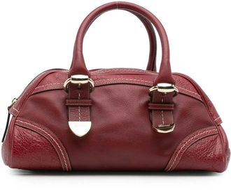 Gucci Crossbody Bags - Guccissima Trimmed Leather Signoria Handbag - Gr. unisize - in Rot - für Damen