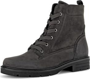 Gabor Bottines à lacets pour femme, semelle intérieure amovible, meilleur ajustement, Pepper 19, 39 EU