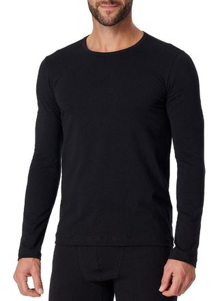 Schiesser Herren Unterw&auml;sche schwarz Baumwolle & Mix unifarben