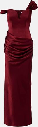 Alex Perry Bustier-Robe aus Satin