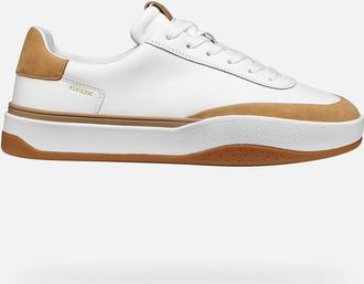 Geox Schuhe Dynamia Herr Wei&szlig;/leder