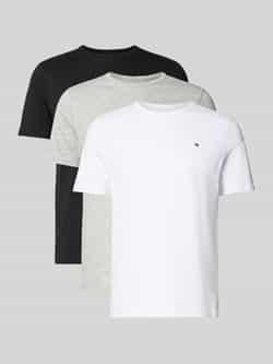 Tommy Hilfiger T-Shirt Set aus reiner Baumwolle im 3er-Pack