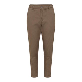 Kaffe Slim-Fit-Hose - - Trousers - Damen - Braun - M