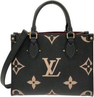 Louis Vuitton Pre-owned Sac OnTheGo Monogram Empreinte - Femme - Pre-owned - Noir - Taille: ONE Size