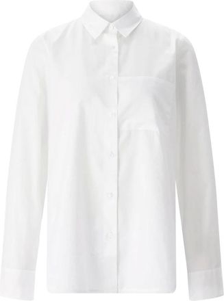 Lareida Femme, Blouses et Chemises, Blanc, Taille: 44 FR Chemise Boutonn&eacute;e