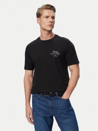 Tommy Hilfiger T-Shirt MW0MW43224 Schwarz Regular Fit