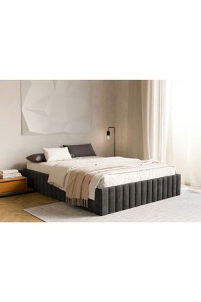 Boxxx Polsterbett, Schwarz, Holz, Metall, Birke, Schichtholz, 140x200 cm, Bettkasten, in verschiedenen Gr&ouml;&szlig;en erh&auml;ltlich, Schlafzimmer, Betten, Polsterbette