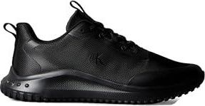 Calvin Klein Ym0ym01442 Eva Runner Tapis &agrave; Lacets pour Homme, Noir Triple Noir, 42 1/3 EU