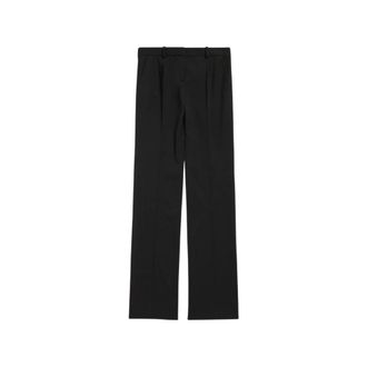 Balenciaga Schlanke- ma&szlig;geschneiderte Hose - - Trousers - Damen - Schwarzk - XS