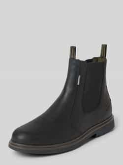 Barbour Chelsea Boots aus Rindsleder mit Profilsohle