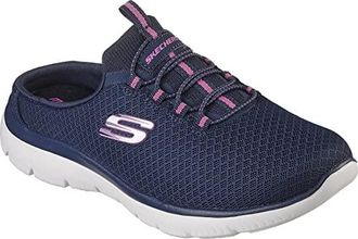Skechers Summits Swift Step Chaussures de sport pour femme avec semelle int&eacute;rieure amovible, Bleu Nvhp, 36 EU