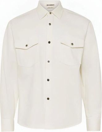 J.W.Anderson Homme, Chemises, Blanc, Taille: M Chemise en jean oversize