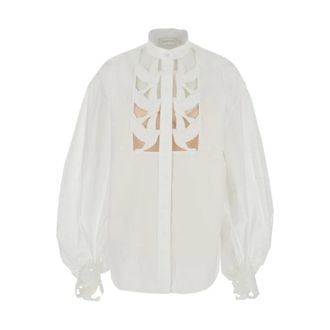 Zimmermann Damen, Blusen & Hemden, Beige, SGr&ouml;&szlig;e