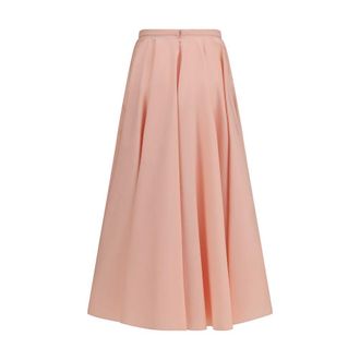 Givenchy Womens Multicolor Cotton Long Skirt