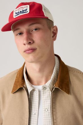 Levi's Presidio Trucker Cap - Homme - Rouge / Urban Red - One Size