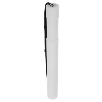 BESTONZON Tragbares Posterrohr Teleskopierbares Aufbewahrungsrohr aus Robustem Material mit Verstellbarem Gurt Vielseitige Dokumentenr&ouml;hre f&uuml;r Baupl&auml;ne und Kuns