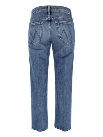 Mother Womens Jeans Blue Cotton
